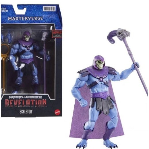Masters Of The Universe Action Figure Masterverse Revelation Skeletor ...