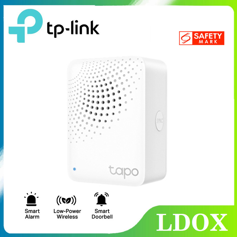 TP-Link Tapo H100 Smart Home IoT Sensor Hub with Chime for Tapo Buttons ...