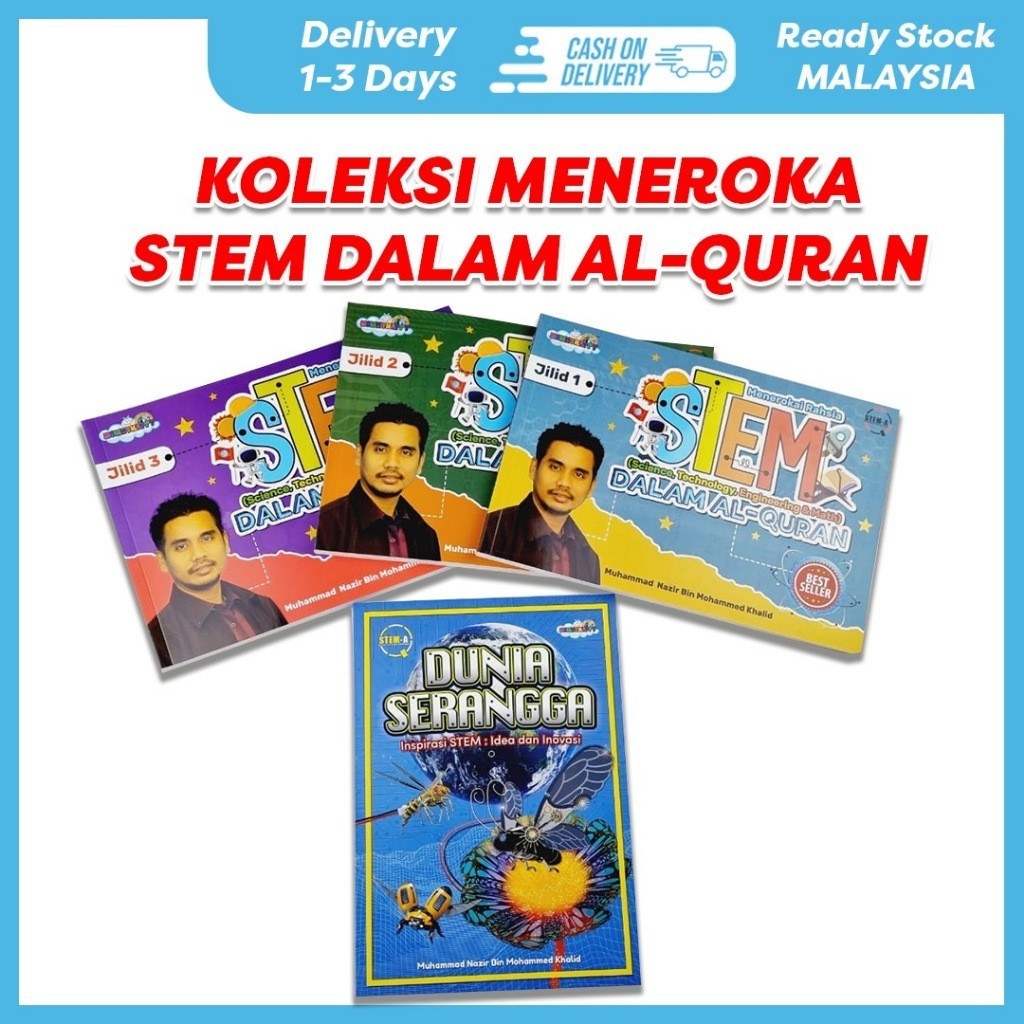 [HOT ITEM] Koleksi Buku Meneroka Rahsia STEM Dalam Al-Quran Buku Sains ...