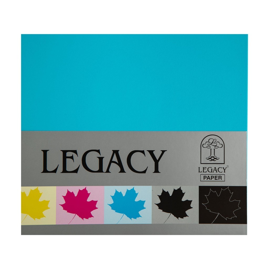 , Legacy K-Colored Paper A4 10Sheets Blue KC120-22 (5Packs) | Shopee ...