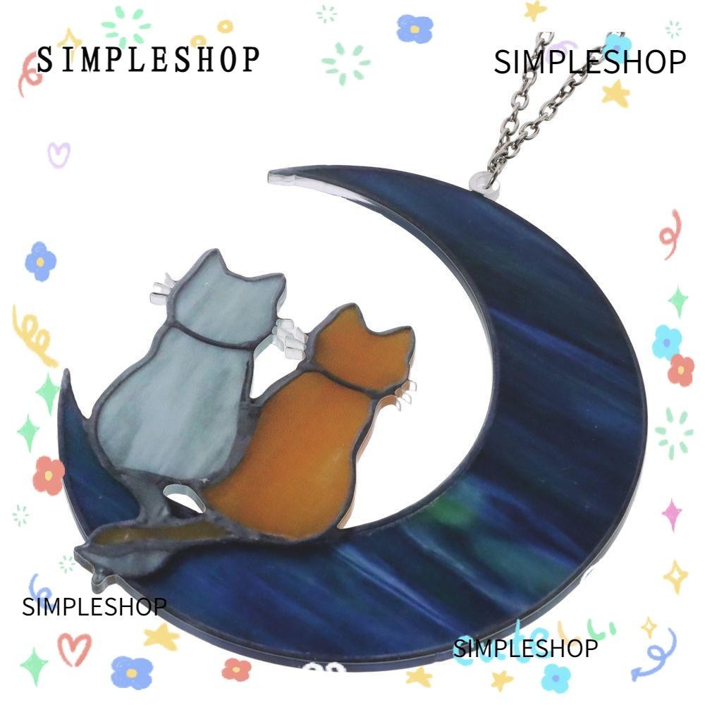 SIMPLESHOP Acrylic Wall Decoration, Acrylic Cat Acrylic Decoration ...