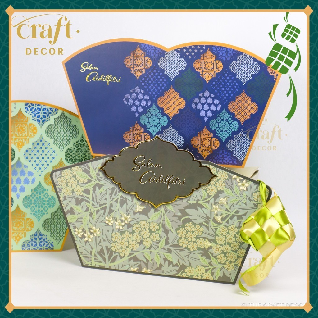 [WHOLESALE PRICE] The Craft Decor 25pcs*ctn Raya 2024 Cardboard With ...