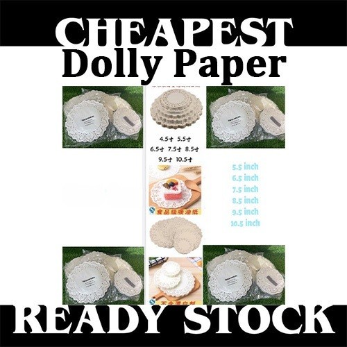 Dolly Paper Wholesale Paper Doyleys Harga Borong（200Pcs +-） | Shopee ...