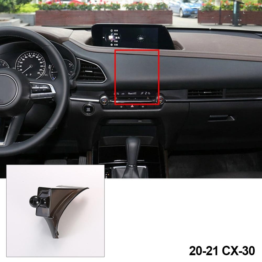 CFSTORE Car Phone Holder Stand Dedicated Mount Bracket Automobile Fixed Base for Mazda CX5/CX6 ...