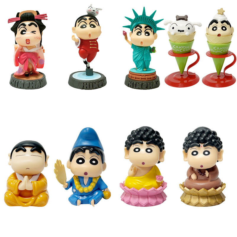 Crayon Shin-chan Figure Nohara Shinnosuke Nohara Shiro Shinchan Figure ...