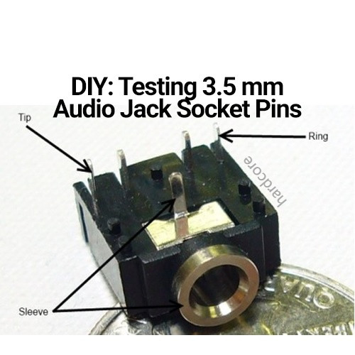 3.5mm Stereo Audio Jack Socket Pin Diagram Female 5 Pins Headset ...