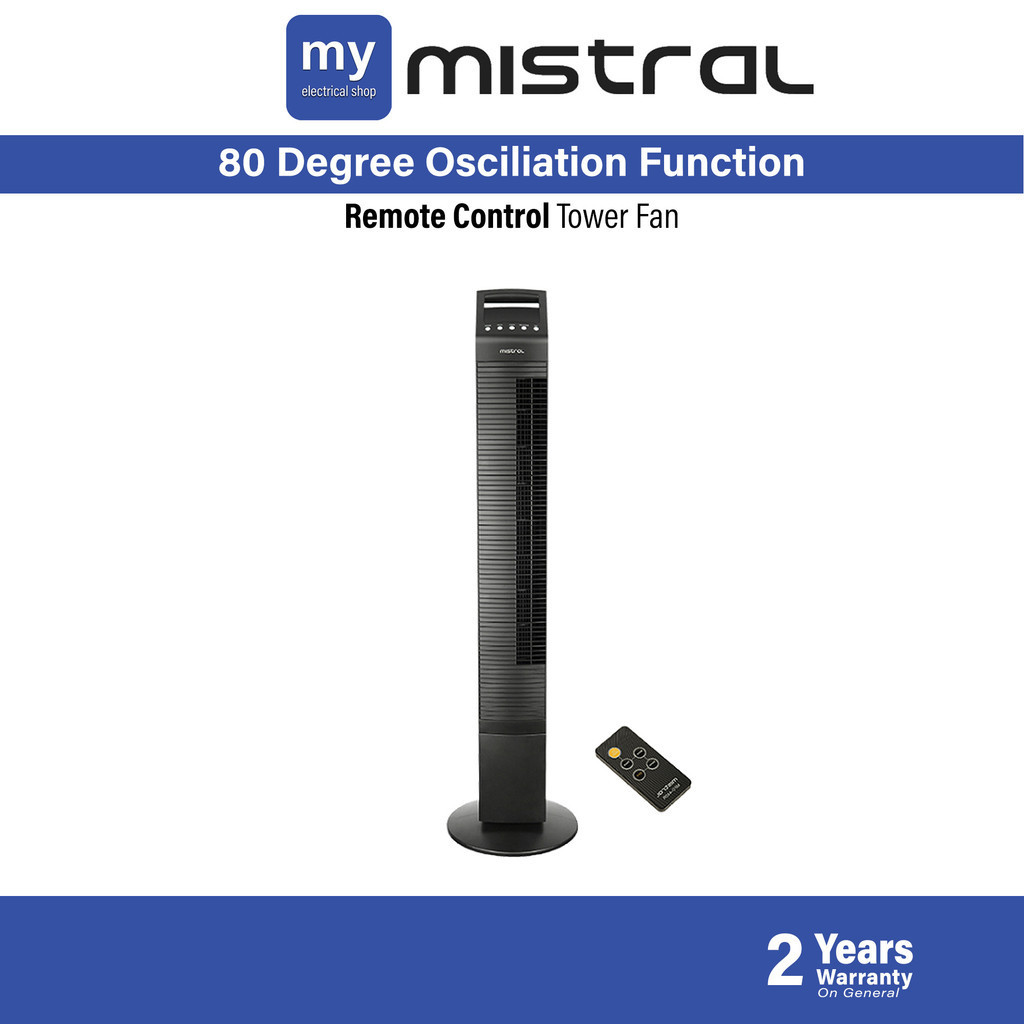 Mistral Remote Control Tower Fan MFD440R | Shopee Malaysia