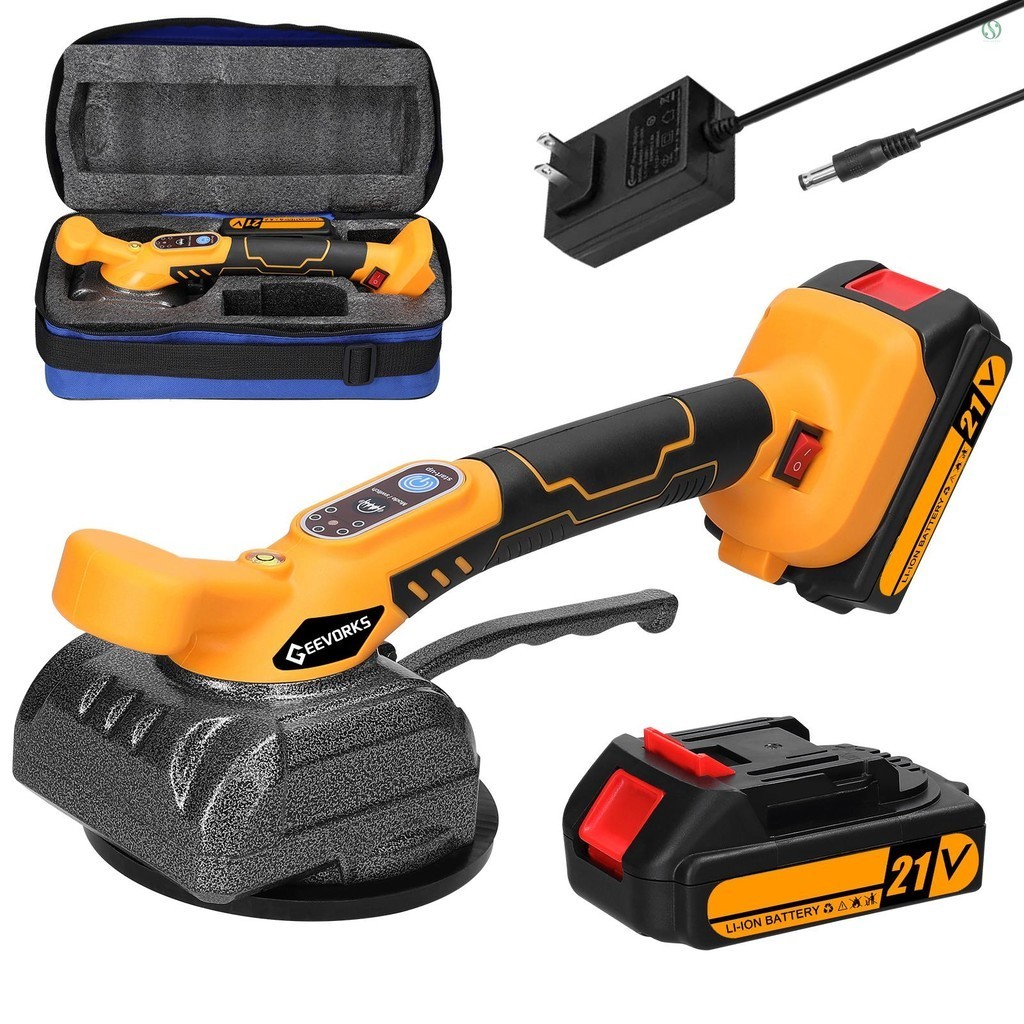 Geevorks 21V Automatic Tile Tiling Machine High Loading Capacity Wall ...