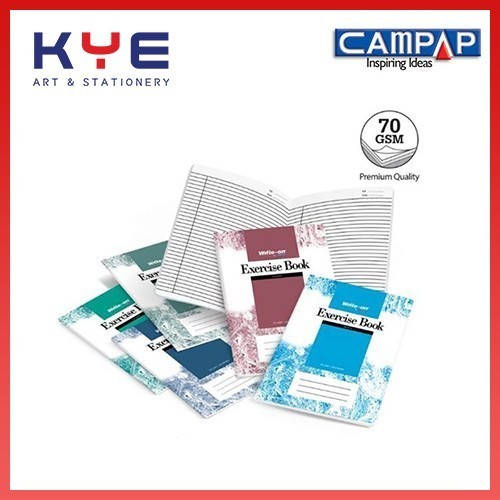 CAMPAP WRITE-ON A4 Buku Latihan / Exercise Book / Buku Nota Panjang ...