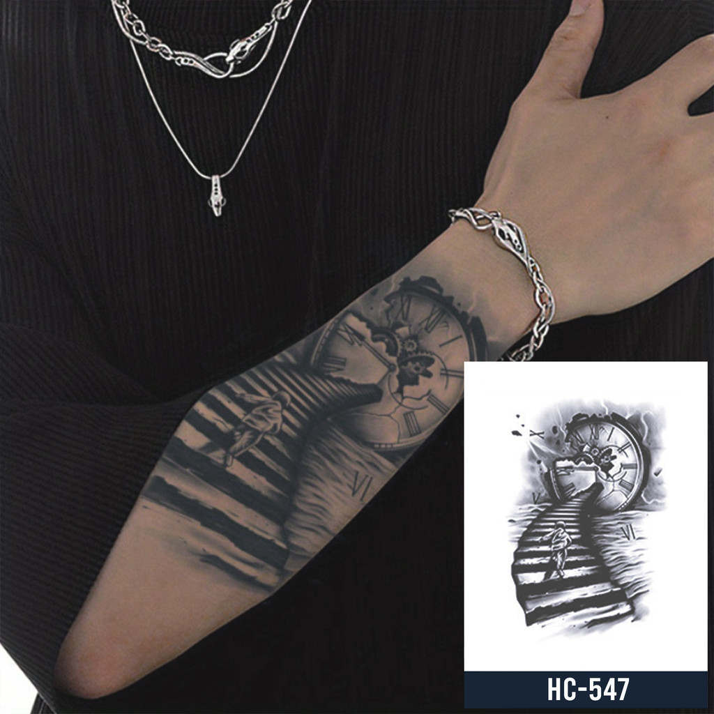 Semi Permanent Tattoo Long Lasting Temporary Tattoo Sticker 15 Days ...