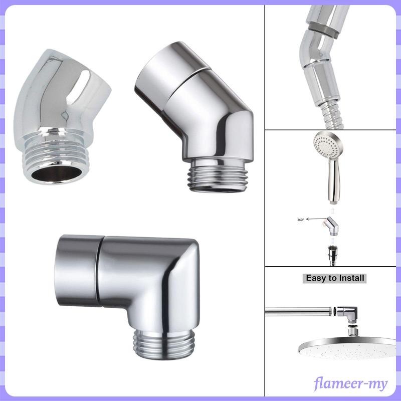 [FlameerMY] G1/2 Shower Elbow Adapter Male to Female Thread Pipe ...