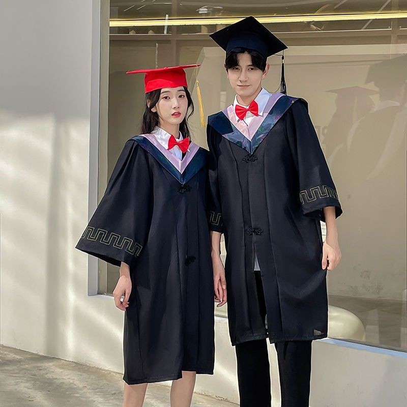 Graduation gown for college students, academic style, master's gown ...