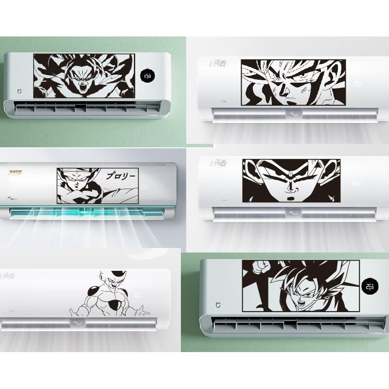 Wall Stickers Transparent Influencer Air Conditioning Stickers Hanging ...