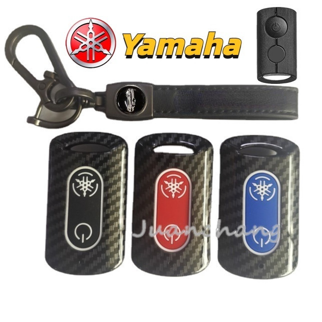 [NEW] Yamaha XMAX AEROX NVX NMAX Remote Key Carbon Fiber Case Cover ...