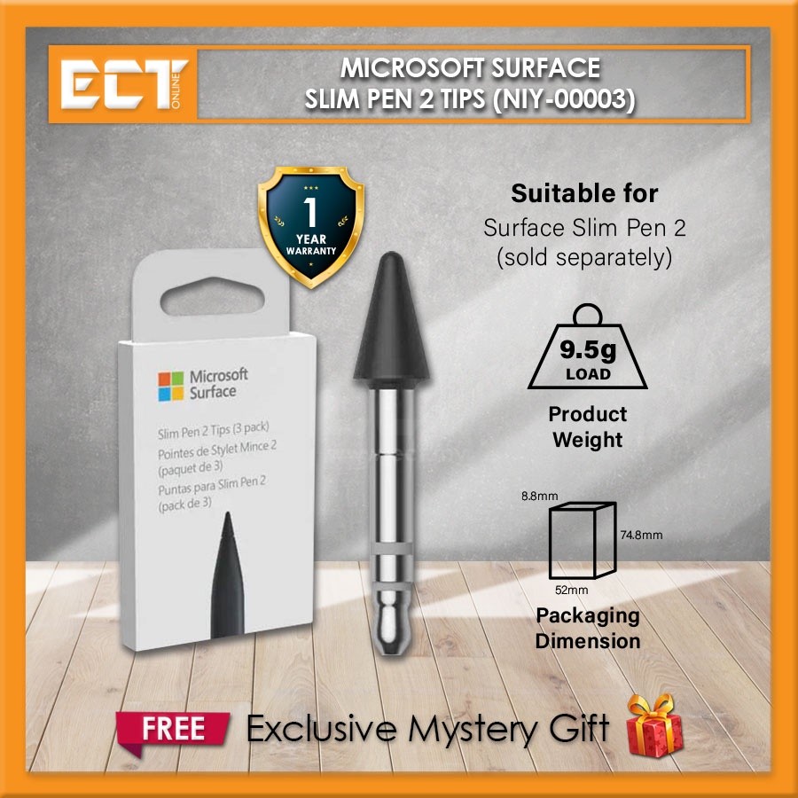 Microsoft Surface Slim Pen 2 Tips | Shopee Malaysia
