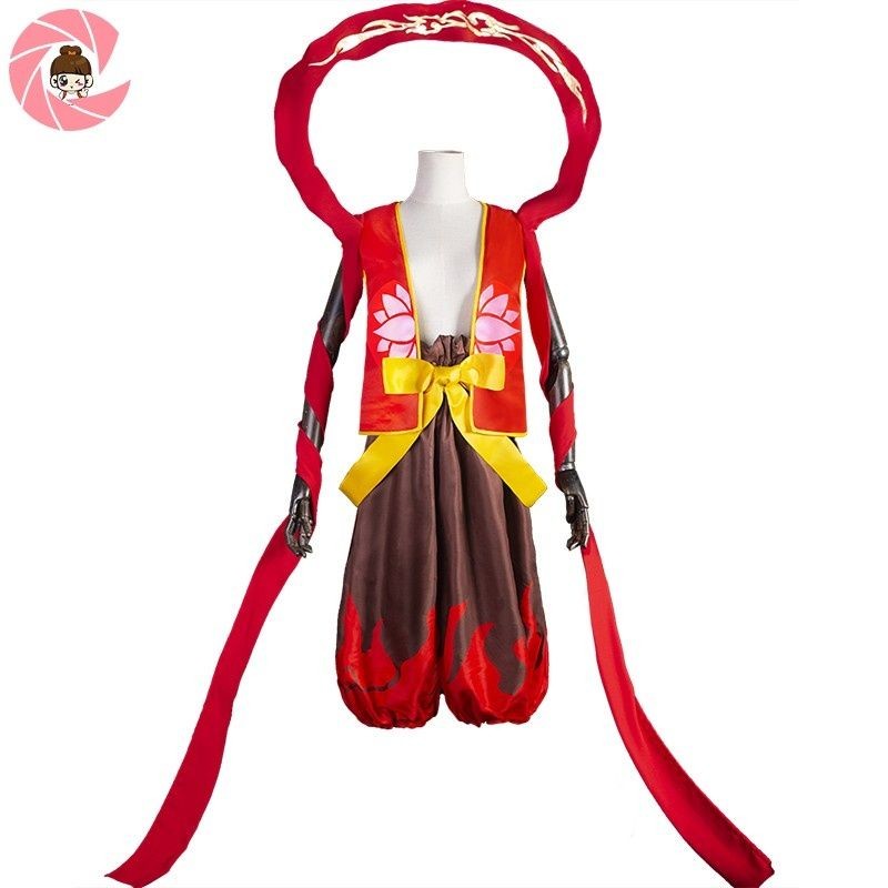 Nezha's Demon Boy's Advent Nezha Costume cos Children's Costume Female ...