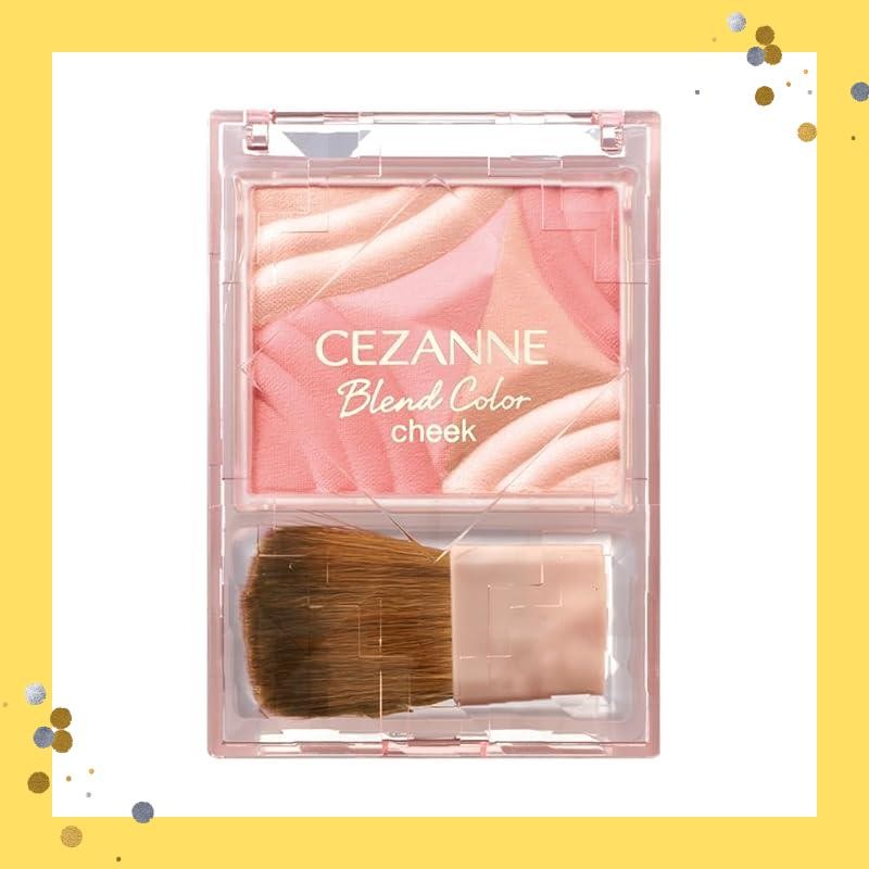 Sezanne Blend Color Blush 01 Coral Symphony 4.5g Gradation blush to ...