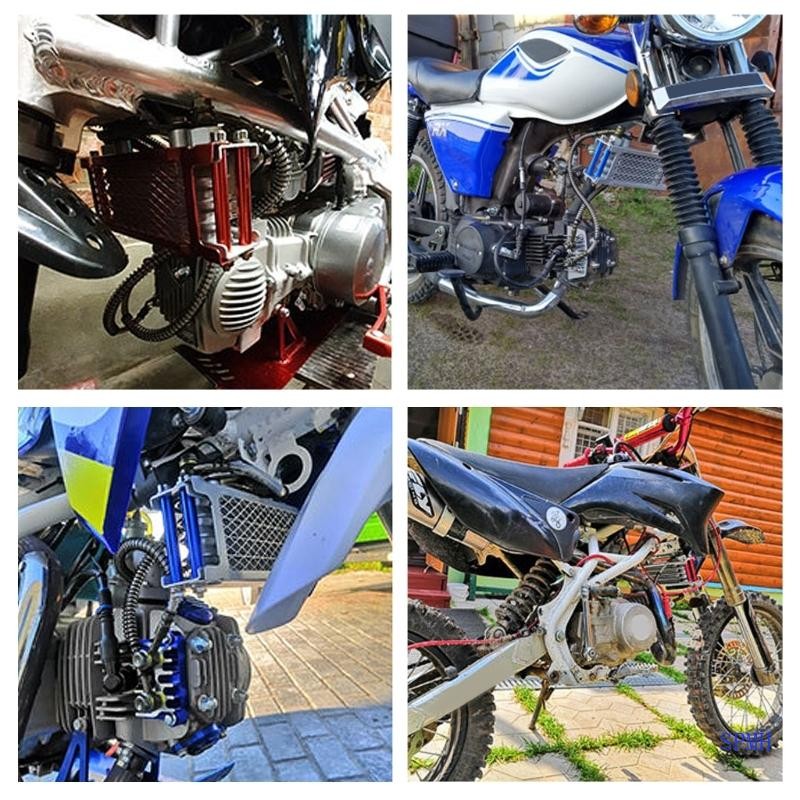 SUP Motocross Accessories Oil Cooling Radiator System Universal Oil ...