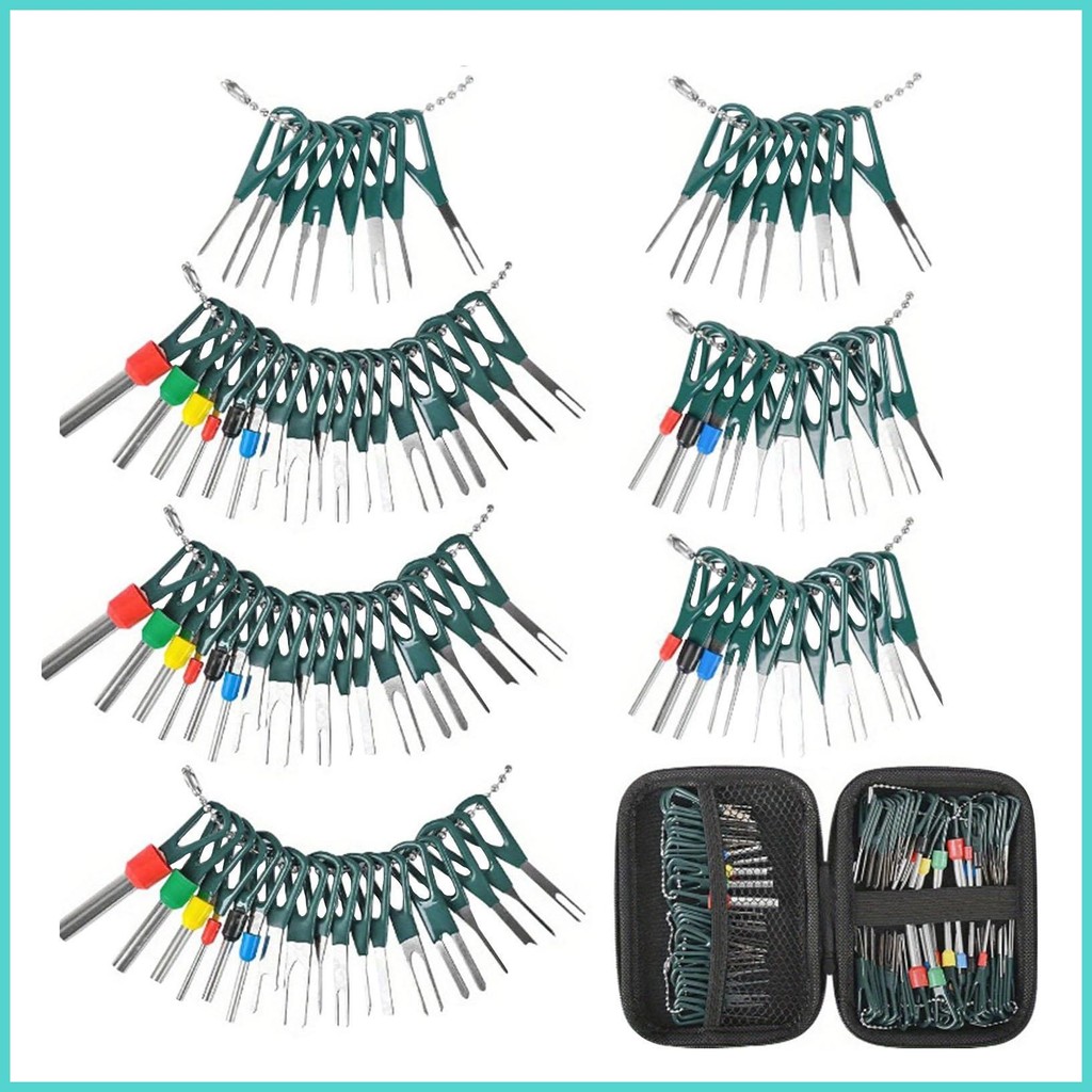 Terminal Removal Tool Kit Terminal Ejector Kit for Car 172X Electrical ...