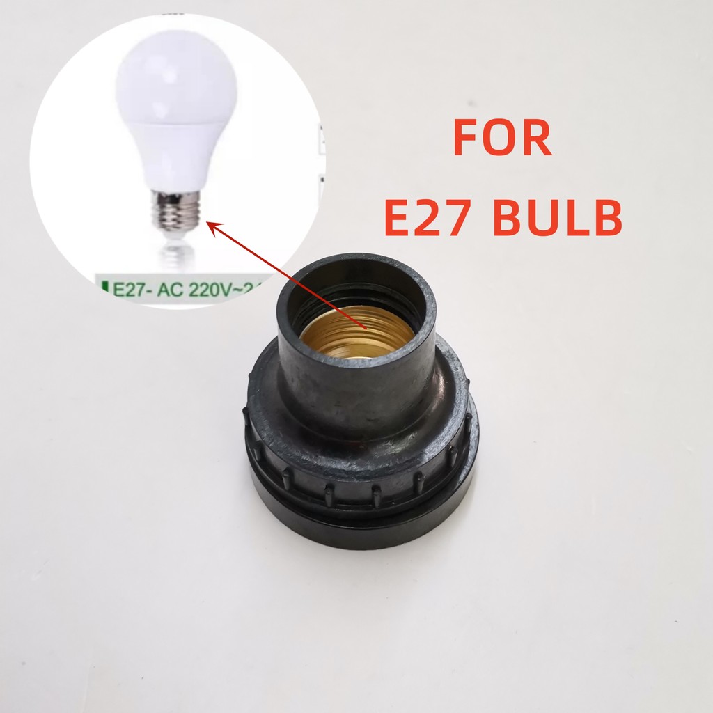 [SCREW E27 ] Lamp Holder E27 1PCS / Pin Type Light Bulb Holder/ Lamp ...