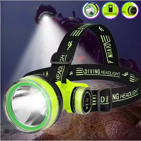 Head Light Rechargeabl Waterproof Diving Flashlight Led High Power ...