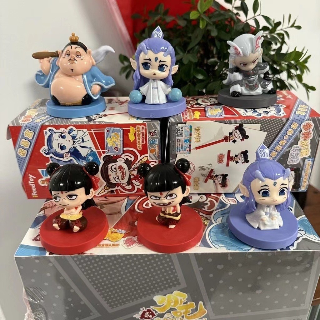 Demon Nezha Ornaments Mystery Box Sea Series Six Non-Repetitive ...