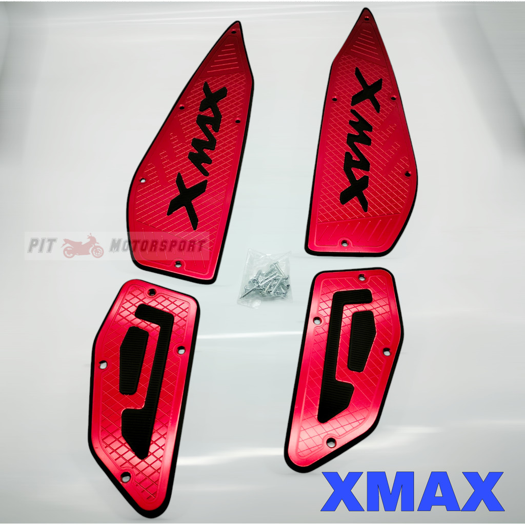YAMAHA XMAX250 XMAX300 V1 V2 Carpet Foot Pedal Panel Footboard Alloy ...