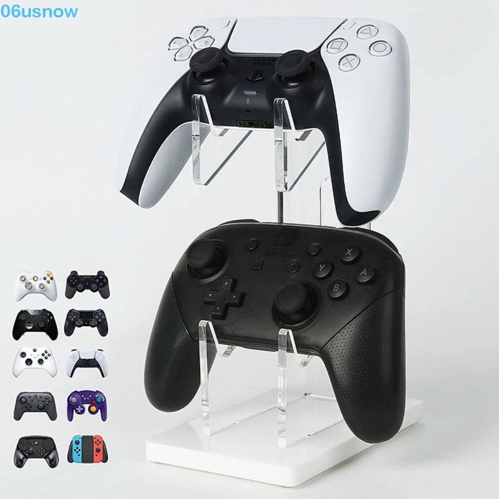 USNOW 2-Layer Controller Holder, Transparent Acrylic Game Handle ...