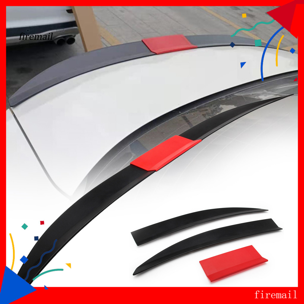 [FM] ABS Lip Spoiler for Vehicle Universal Rear Trunk Lip Spoiler Easy ...
