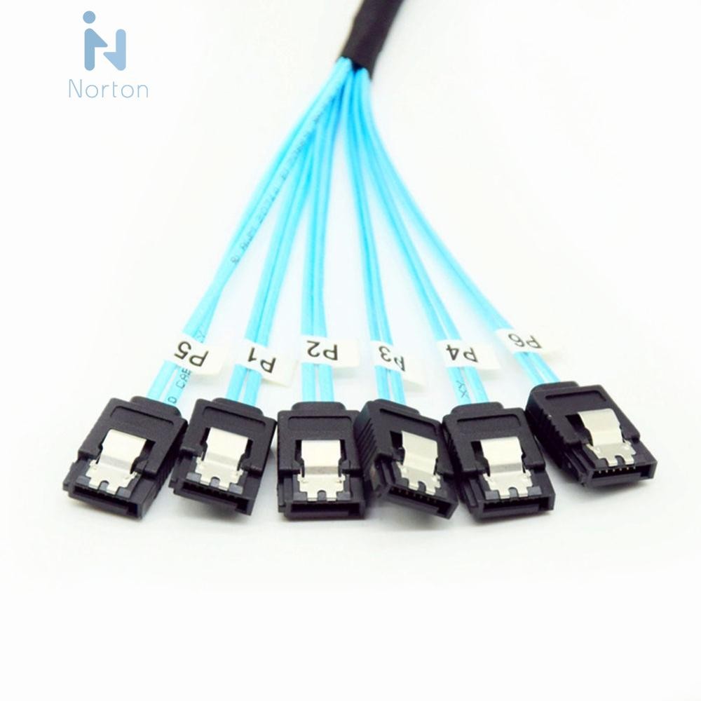SATA III 6Gbps SAS Cable for Server SATA 7 Pin to SATA 7 Pin Data Cable ...