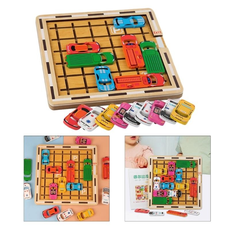youn Sliding Puzzle Board Game Maze Puzzle Toy Toddler Fine Motor Skill ...