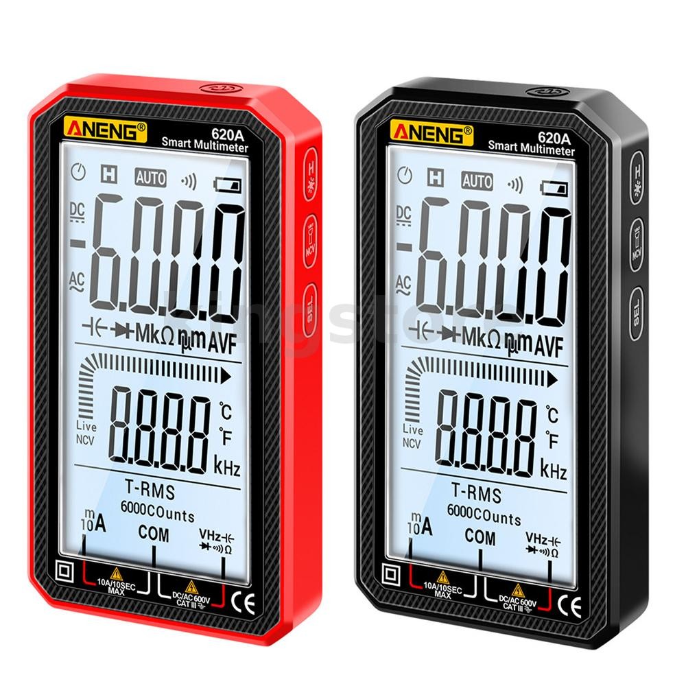 ANENG 620A Smart Multimeter 6000 Counts AC/DC Voltage Current ...