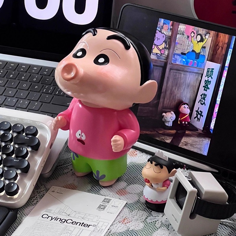 Anime Crayon Shin-chan Figurine Nohara Shinnosuke Action Figures ...