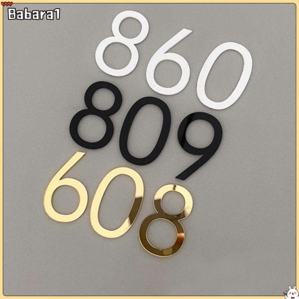 Modern Number Signs Metal Building On The Door Extra Large Apartment ...