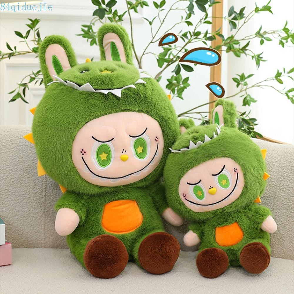 QIDUOJIE Rabbit Labubu Doll, Stuffed Green Labubu Plush Toy, Creative ...