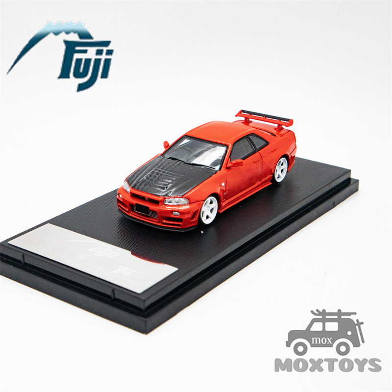 Fuji 1:64 Skyline R34 GT-R Nismo Z-Tune Red limited599 Diecast Model Car | Shopee Malaysia