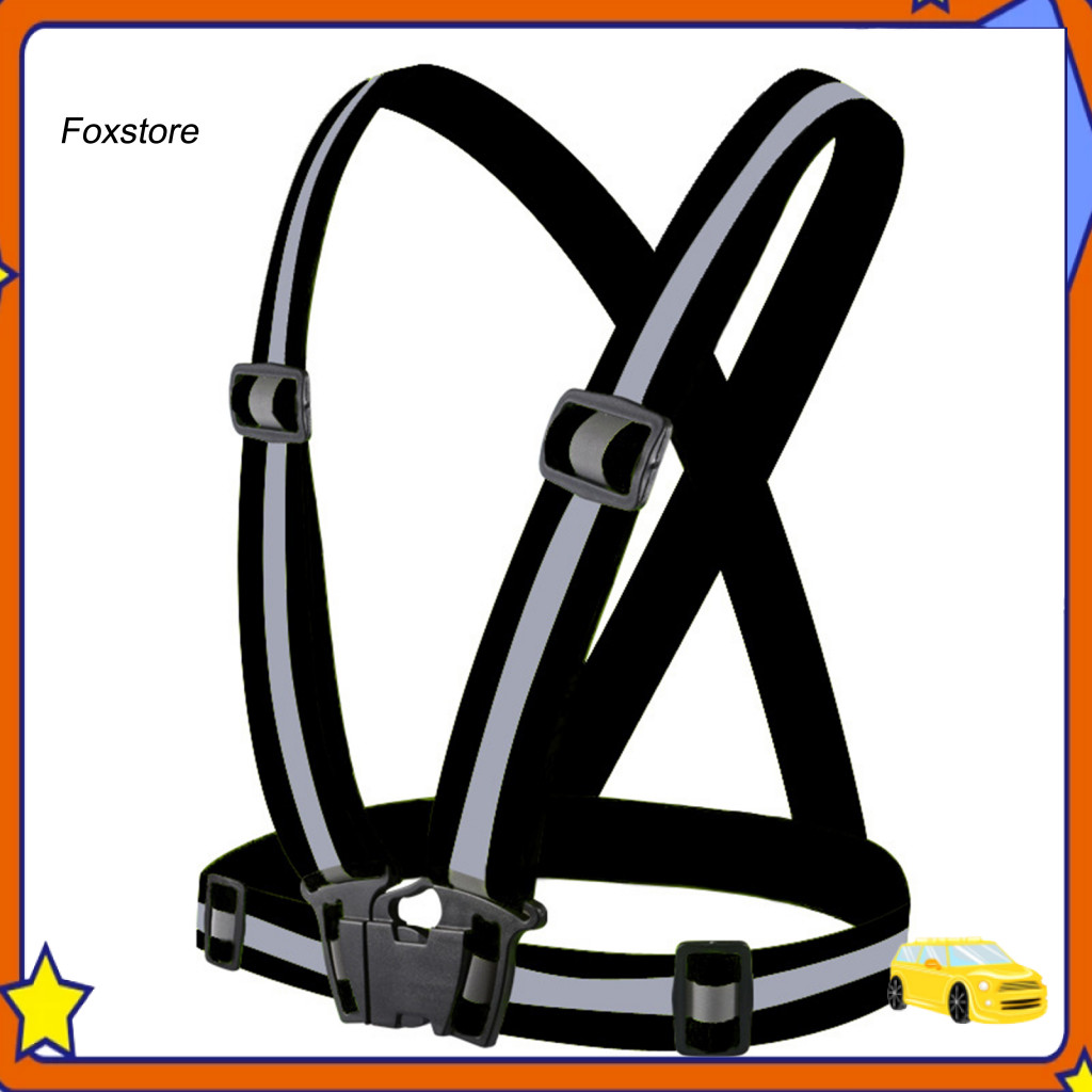 [Fx] Reflective Vest Ultralight Lightweight High Visibility Adjustable ...