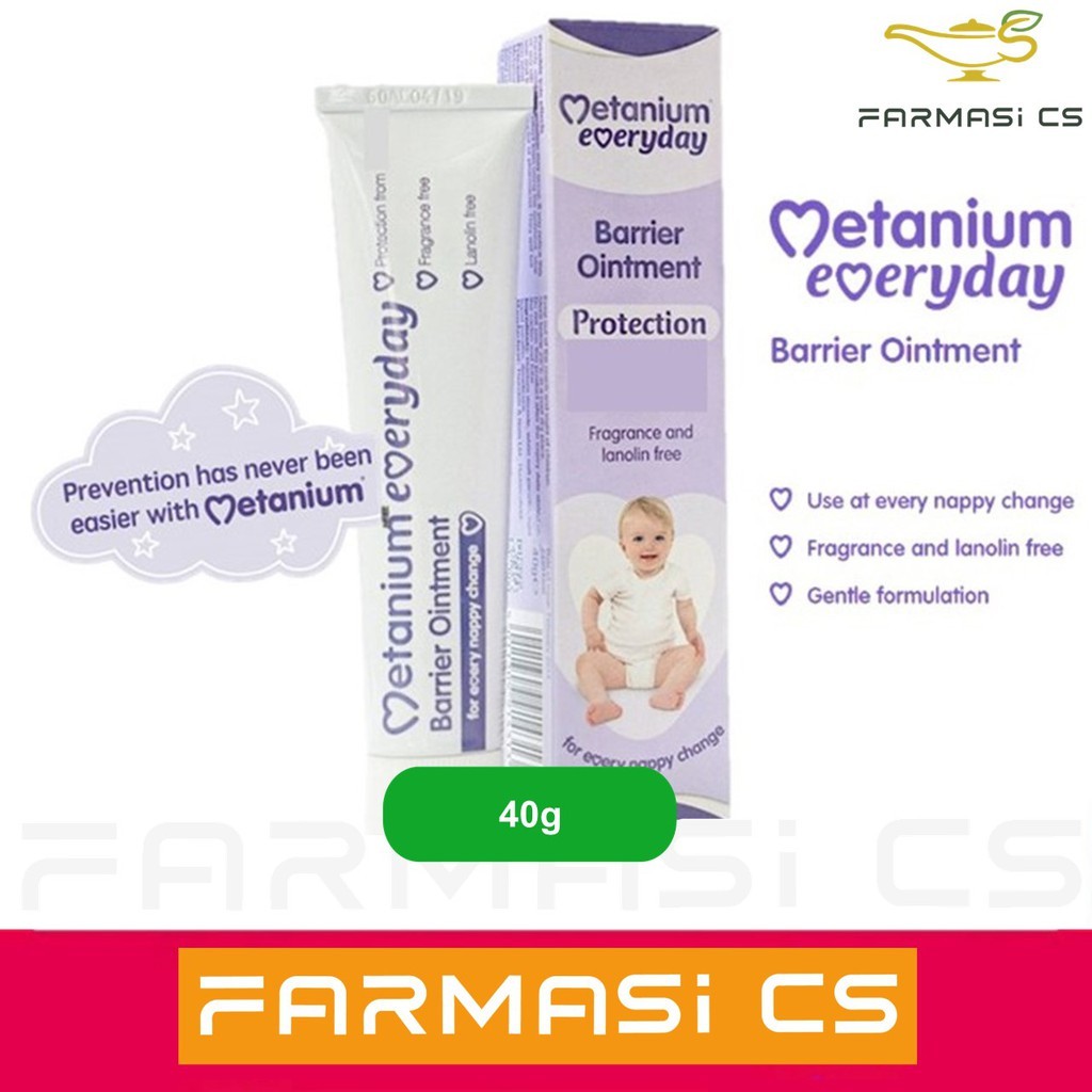 Metanium Everyday Barrier Ointment Protection 40g EXP:07/2026 [ For ...