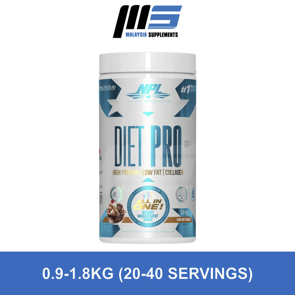 NPL Diet Pro (0.9kg - 1.8kg) - Meal Replacement, Whey Protein | Shopee Malaysia