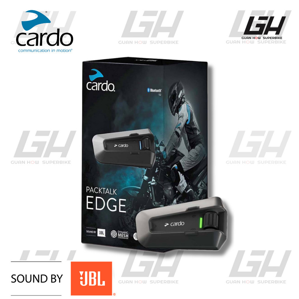 Cardo Packtalk Edge Single Set With JBL Speaker | Shopee Malaysia