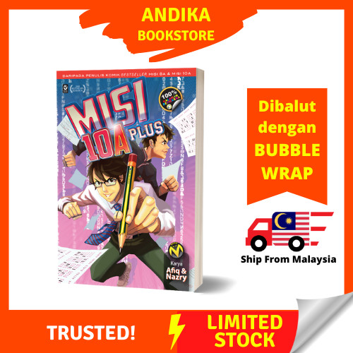 Buku Komik-M: Misi 10A Plus oleh Nazry Salam, Afiq Salam Buku Komik M ...