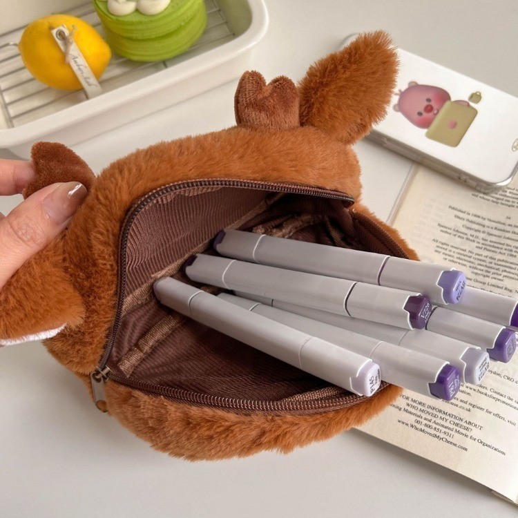 【Ship From Selangor】Loopy Pen bag Little beaver Cartoon Cute Pencil ...