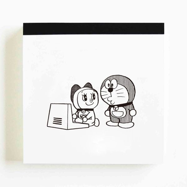 Japan GreenFlash Square Note Paper/Doraemon/Doraemon eslite | Shopee ...