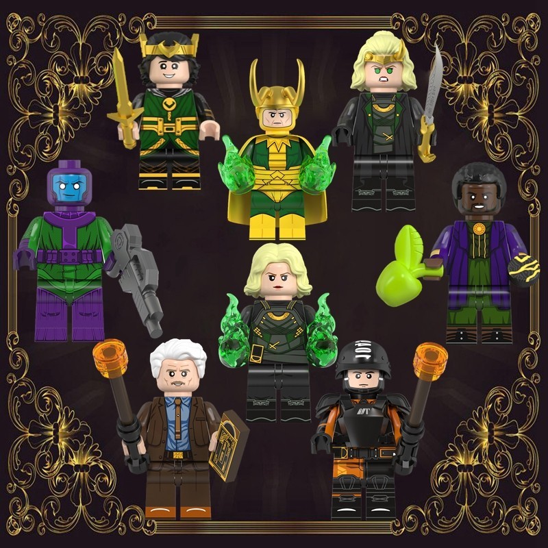 Kang the Conqueror Kid Loki Sylvie Marvel Birthday Gift Education Toys ...