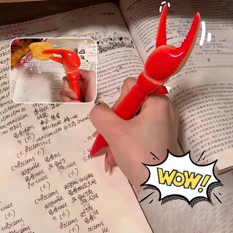 Funny Crab Claw Ballpoint Pen Press Lobster Paw Ballpoint Pen Kids ...
