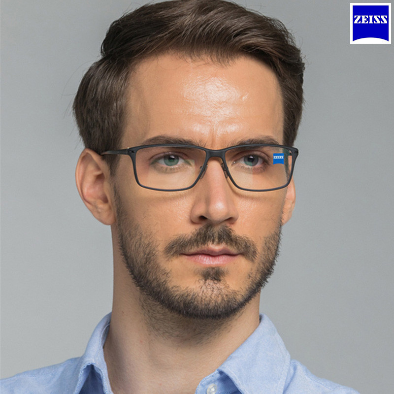 ZS75008 ZEISS Glasses Frame Pure Titanium Leg Business Office Eyewear ...