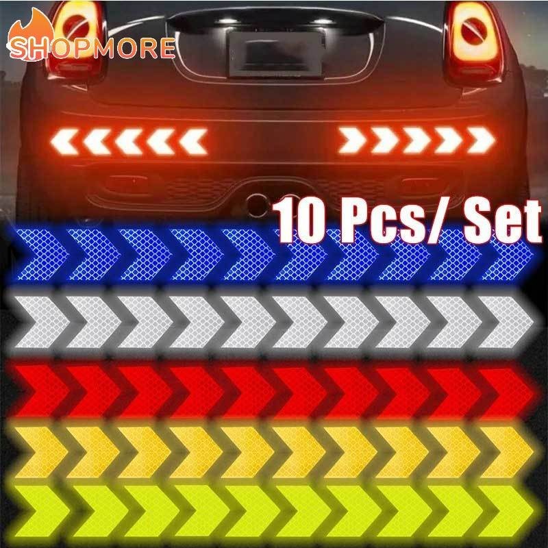 [Marvelous] Creative Car Reflective Arrow Sign Tape Warning Safety ...