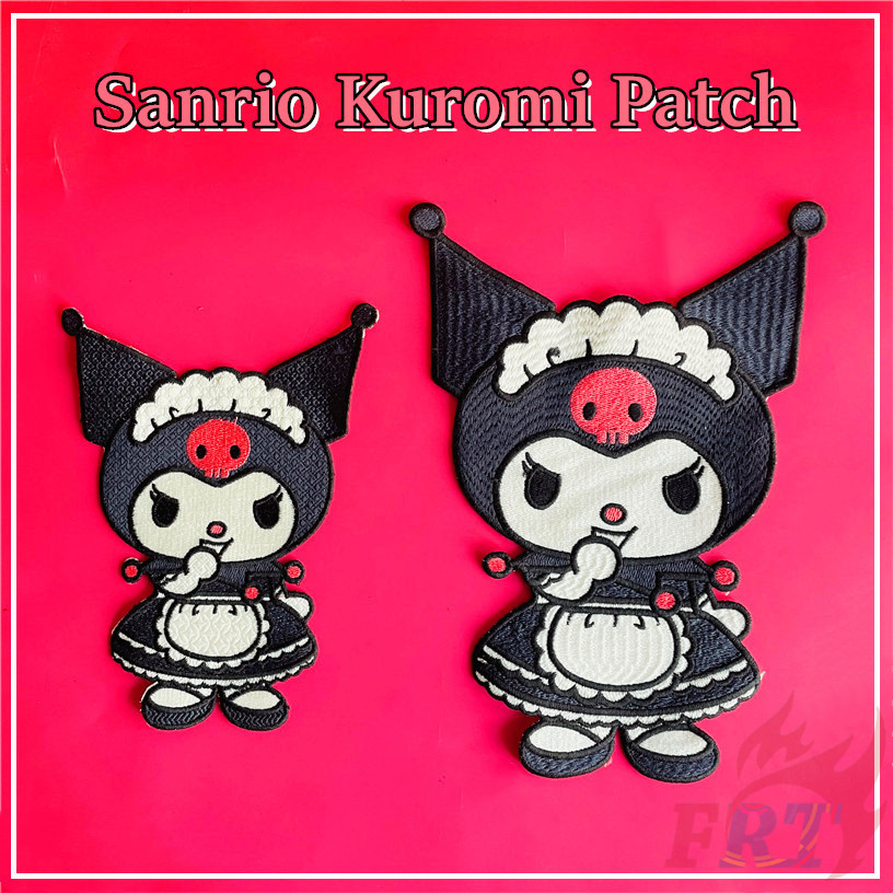 Sanrio Kuromi Patch 1Pc Large Size Diy Embroidery Patch Sew on Badges Patches（L-07120） | Shopee ...