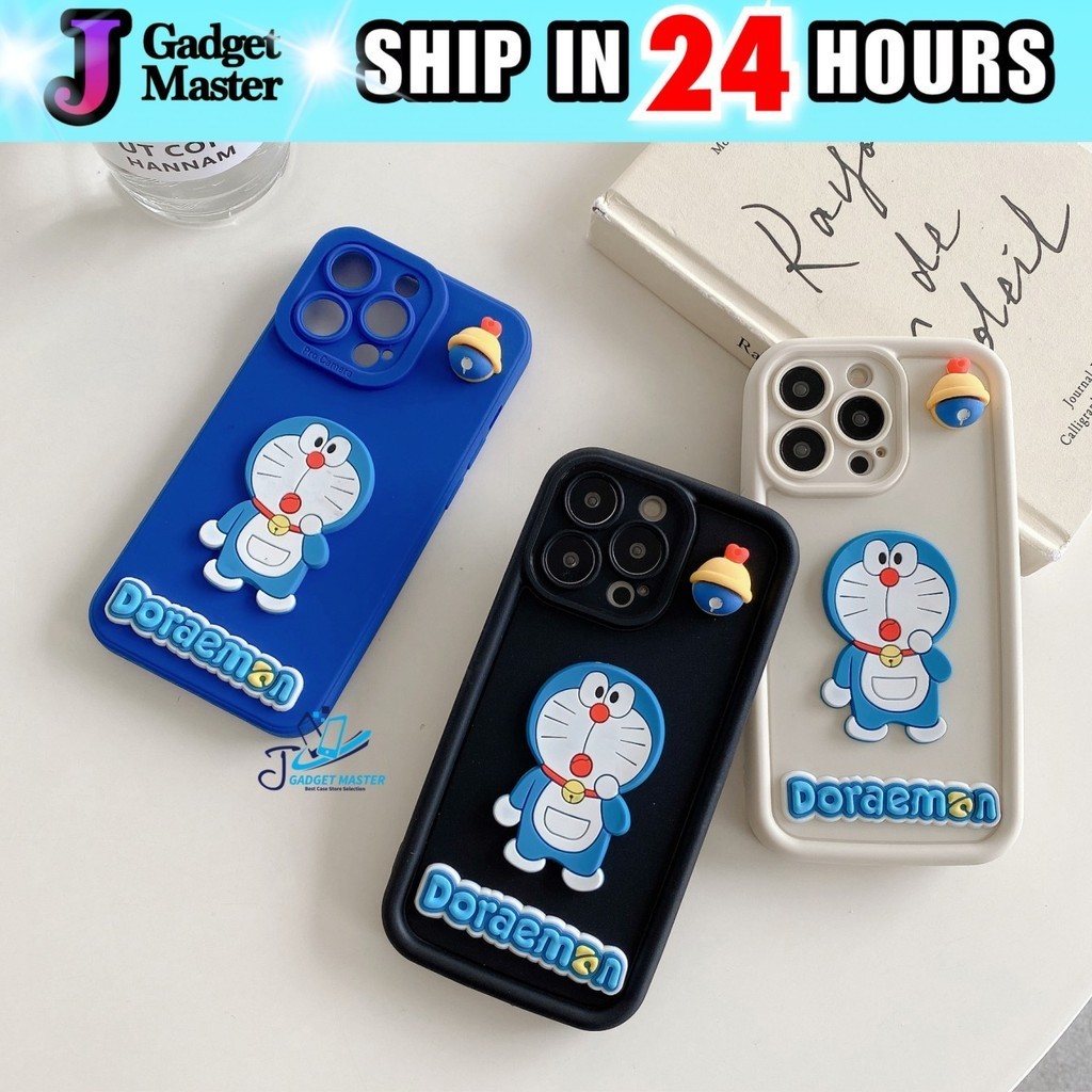 IPH 13 14 15 16 Pro Plus Pro Max doraemon solid case | Shopee Malaysia