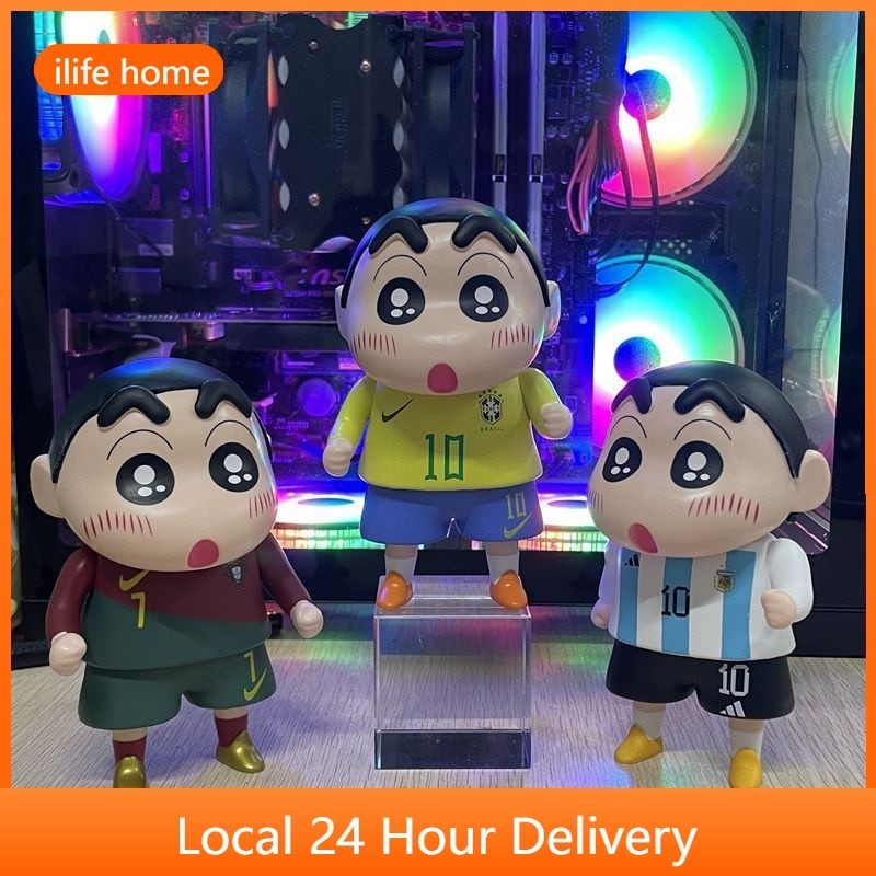 Shipping from Selangor Crayon Shin-chan Cosplay Lionel Messi Neymar CR7 ...